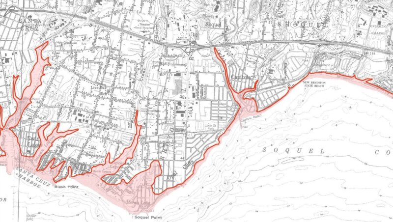 Maps: Could a tsunami in Santa Cruz County reach your home? - Santa ...