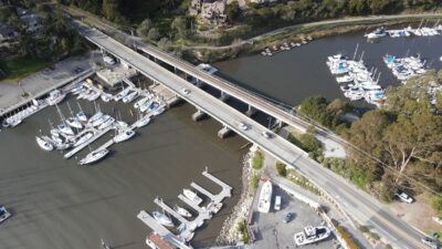 Santa Cruz harbor bridge detours, construction detailed - Santa Cruz Local