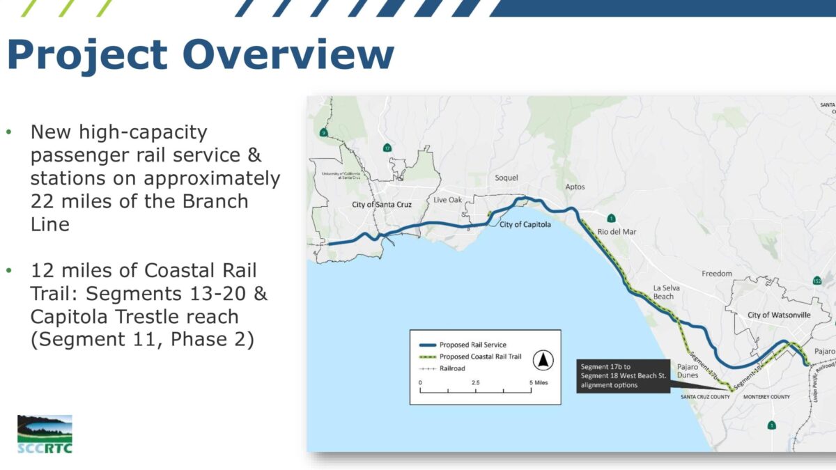 Santa Cruz passenger rail options outlined - Santa Cruz Local