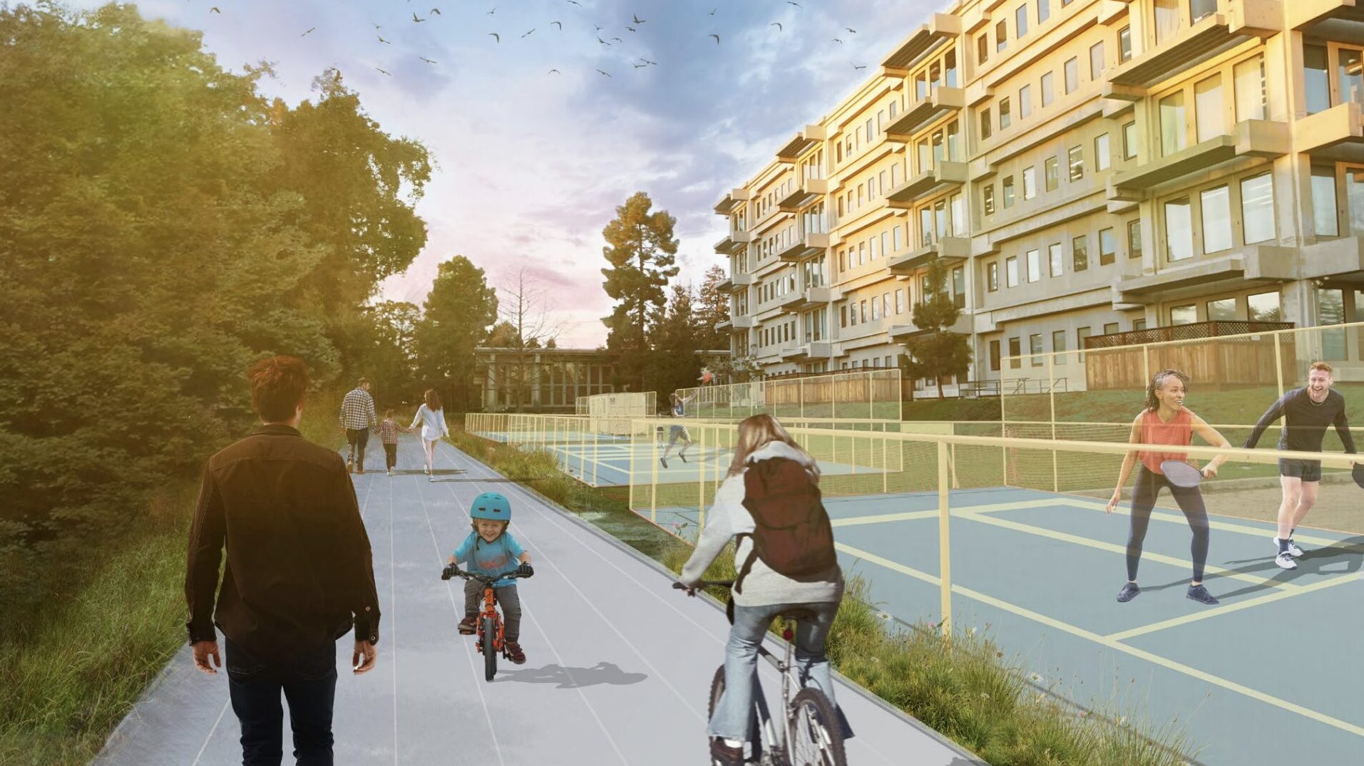 San Lorenzo Park redesign could include pickleball, river restoration ...